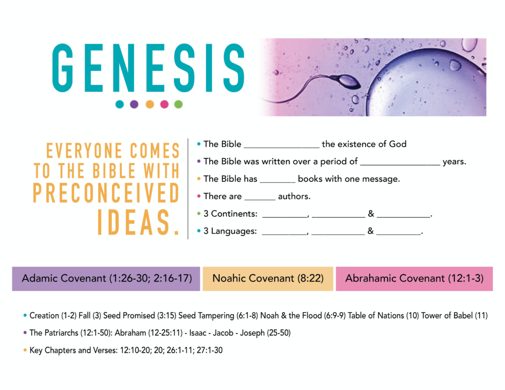 Genesis Handouts - GRACE CONNECTION